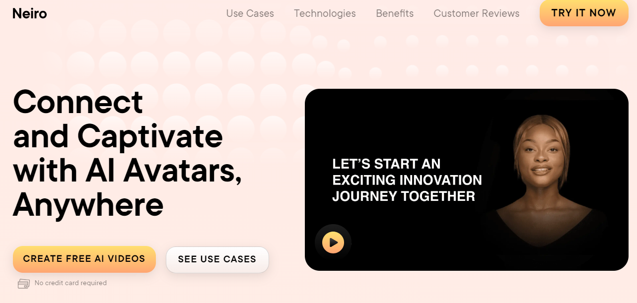 Neiro AI: Free AI Video Generator and text-to-speech AI 2025 - SadTalker AI